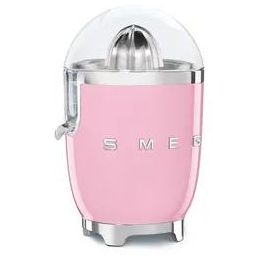 Smeg Zitruspresse "CJF11PKEU", pink (cadillac pink), B:16,5cm H:28,1cm T:18,9cm, Entsafter