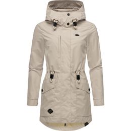 Parka Ragwear "Outdoorjacke Alysa", Damen, Gr. M, beige (bone), Obermaterial: 100% Polyester PES. Obermaterial: Futter: 100% Polyester PES., Jacken Parka
