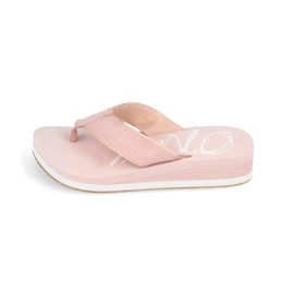 O`Neill O'NEILL Damen Zehentrenner "AGATE WOMEN SEMI-WEDGE", Gr. 41, rosa, Synthetik, Schuhe