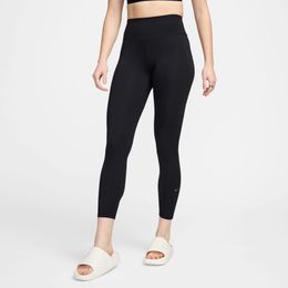 Trainingstights Nike "W NK DF ONE HR 7/8 TIGHT", Damen, Gr. S, N-Gr, schwarz, Obermaterial: 80% Polyester, 20% Elasthan, Hosen Trainingstights