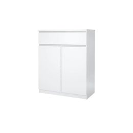 M&ouml;bel Kraft Sideboard wei&szlig; Ma&szlig;e (cm): B: 80,4 H: 100,4 T: 40.0 &raquo; M&ouml;bel Kraft