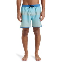 Boardshorts Quiksilver "Surfsilk Scallop 16", Herren, Gr. XS, aquifer tijuana, Obermaterial: 92% Microfaser, 8% Elasthan;, Hosen Boardshorts