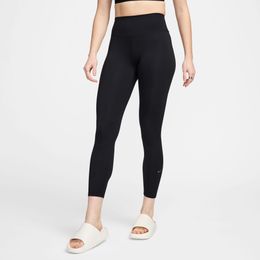 Trainingstights Nike "W NK DF ONE HR 7/8 TIGHT", Damen, Gr. L, N-Gr, schwarz, Obermaterial: 80% Polyester, 20% Elasthan, Hosen Trainingstights