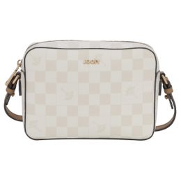 JOOP! Umh&auml;ngetasche JOOP "cortina piazza cloe shoulderbag shz", Damen, Gr. B/H/T: 21cm x 15cm x 6cm, beige (birch, natur), Lederimitat, Taschen Umh&auml;ngetasche, Handtasche Damen Tasche Damen Schultertasche