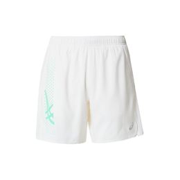 asics Sportshorts Herren Gr&ouml;&szlig;e M apfel / wei&szlig;