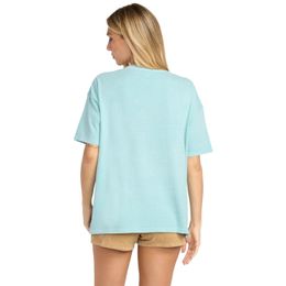 T-Shirt Billabong "Daylight Blooms", Damen, Gr. XS, blau (misty blau), Obermaterial: 100% Walkfrottier;, Shirts T-Shirt