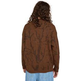Strickjacke Element "Bigfoot", Herren, Gr. XL, branches rain drum, Obermaterial: 49% recyceltem Microfaser, 21% Microfaser, 15% Nylon, 8% Modacryl, 5% Wolle, 2% Elasthan;, Strickjacken Strickjacke