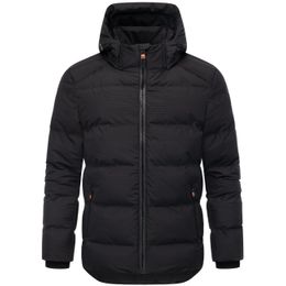 Steppjacke STONE HARBOUR "Steppjacke Gavriloo XX", Herren, Gr. L, schwarz, Obermaterial: 100% Polyester PES. Obermaterial: Futter: 100% Polyester PES. 100% Polyester PES., Jacken Steppjacke