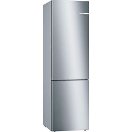 Bosch K&uuml;hl-/Gefrierkombination "KGE39A", Energieeffizienz: C, silber (edelstahl optik), Rechtsanschlag, K&uuml;hlschr&auml;nke, Low Frost, VitaFresh Schublade, Big Box, LED-Licht, Super K&uuml;hlen, K&uuml;hl-/Gefrierkombination