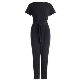 Jumpsuit Betty Barclay "Jumpsuit mit Eingrifftaschen", Damen, Gr. 36, EURO, schwarz, Obermaterial: 95% Polyester PES. 5% Elasthan EL., Overalls Jumpsuit