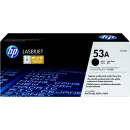 HP Tonerkartusche "HP original Toner 53 Gr&ouml;&szlig;e A+X schwarz/black", schwarz (schwarz 2), Tonerpatronen, Tonerkartusche