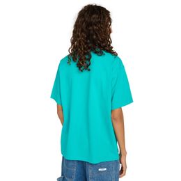 T-Shirt Element "Substance", Herren, Gr. L, blau (lake blau), Obermaterial: 100% Walkfrottier;, Shirts T-Shirt