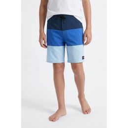 Badeshorts Hurley "SUPER STRETCH TRIPLE THREAT", Kinder, Gr. 134/140 (10), N-Gr, blau dream, Obermaterial: 87% Polyester, 13% Elasthan, Badehosen Badeshorts, f&uuml;r Jugendliche, sportlicher Stil, bequemer Sitz