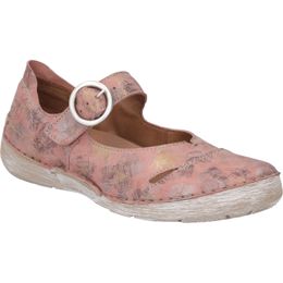 Sandale Josef Seibel "Fergey 80, pink-multi", Damen, Gr. 42, pink (pink, multi), Obermaterial: 100% Rindsleder Leather cow., Schuhe Sandale