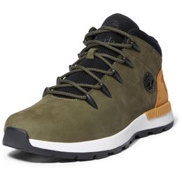 Sneaker Timberland "SPRINT TREKKER - MID LACE SNEAKER", Herren, Gr. 43, gr&uuml;n (dunkelgr&uuml;n), Leder, Schuhe Sneaker, Winterschuhe, Sneakerboots, Winterboots