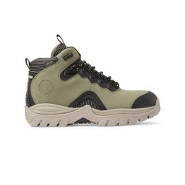 Winterboots DC Shoes "Navigator", Herren, Gr. 10,5 (44), gr&uuml;n (army, olive), Obermaterial:Obermaterial: Leder (Kuh) / Futter: Textil / Au&szlig;ensohle: Gummi;, Schuhe Winterboots
