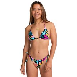 Triangel-Bikini-Top Billabong "Sol Searcher Multi Tri", Damen, Gr. XS, Cup B, night tropical, Obermaterial: 86% Polyamid, 14% Elasthan;, Bikini-Oberteile Triangel-Bikini-Top