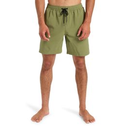 Badeshorts Quiksilver "Taxer Amph 18", Herren, Gr. M, US-Gr&ouml;&szlig;en, loden gr&uuml;n, Polyester, Badehosen Badeshorts