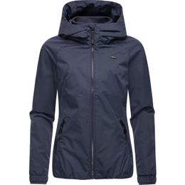 Outdoorjacke Ragwear "&Uuml;bergangsjacke Dizzie Tech", Damen, Gr. XXL, blau (navy), Obermaterial: 100% Polyester PES. Obermaterial: Futter: 100% Polyester PES., Jacken Outdoorjacke