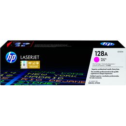 HP Tonerkartusche "HP original Toner 128A Farben: B/C/M/Y", pink (magenta), Tonerpatronen, Tonerkartusche