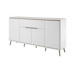M&ouml;bel Kraft Sideboard wei&szlig; Ma&szlig;e (cm): B: 175 H: 90 T: 38.0 &raquo; M&ouml;bel Kraft
