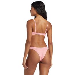 Bade-Shirt Billabong "Summer High", Damen, Gr. XS, Cup B, rosa (flamingo), Obermaterial: 69% Microfaser, 23% Microfaser, 8% Elasthan;, Bikini-Oberteile Bade-Shirt