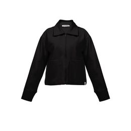 Blouson SURI FREY "Blouson SFY Freyday", Damen, Gr. L, schwarz (schwarz 100), Obermaterial: 75% Viskose CV. 20% Polyamid PA. 5% Elasthan EL., Westen Blouson