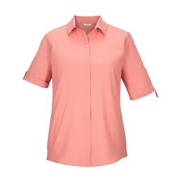 Funktionshemd Killtec "KOS 85 WMN WVN SHRT", Damen, Gr. 44, Normalgr&ouml;&szlig;en, pfirsich, Obermaterial: 100% Polyester, Hemden Funktionshemd, Schnelltrocknende Bluse, krempelbare &Auml;rmel, vielseitig kombinierbar