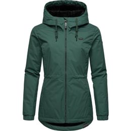 Winterjacke Ragwear "Winterjacke Dankka Warm", Damen, Gr. XL, gr&uuml;n (pine gr&uuml;n), Obermaterial: 100% Polyester PES. Obermaterial: Futter: 100% Polyester PES. 100% Polyester PES., Jacken Winterjacke