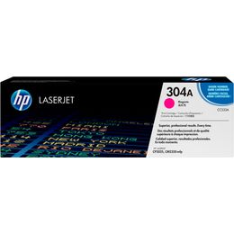 HP Tonerkartusche "HP original Toner 304A, Farben: B/C/M/Y", pink (magenta), Tonerpatronen, Tonerkartusche