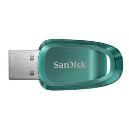 Sandisk USB-Stick "Cruzer Ultra Eco 512GB, USB 3.2, Gen. 1, 100MB/s, 5 Jahre Garantie", blau (t&uuml;rkis), 512GB GB, USB-Sticks, USB-Stick