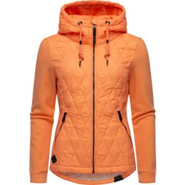 Outdoorjacke Ragwear "Outdoorjacke Lucinda", Damen, Gr. L, orange (peach024), Obermaterial: 100% Polyester PES. Obermaterial: 100% Baumwolle CO. Futter: 100% Polyester PES. 100% Polyester PES., Jacken Outdoorjacke