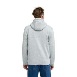 Sweatshirt Quiksilver "Keller Outdoor", Herren, Gr. XXL, light grau heather, Obermaterial: 100% Microfaser;, Sweatshirts Sweatshirt