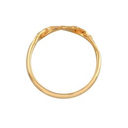Haze&glory Ring 'Live in the Moment' Damen Gr&ouml;&szlig;e 54 gold