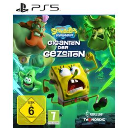 THQ NORDIC Spielesoftware "SpongeBob Schwammkopf: Giganten der Gezeiten", transparent (ohne farbbezeichnung), PlayStation 5, Spielesoftware, Spielesoftware