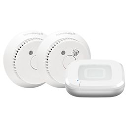 homematic IP Smart-Home-Station "Starter Set Rauchwarnmelder", wei&szlig;, B:15,9cm H:14,8cm T:32,5cm, Smart-Home-Stationen, Smart-Home-Station