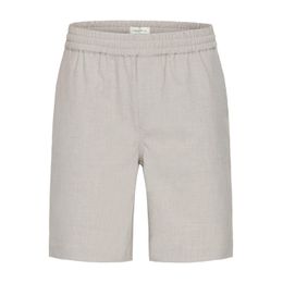 Chinoshorts Casual Friday "Chinoshorts CFSamos", Damen, Gr. L, N-Gr, grau (plaza taupe melange), Obermaterial: 63% Polyester PES. 33% Viskose CV. 4% Elasthan EL., Hosen Chinoshorts