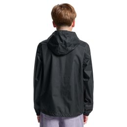 Regenjacke Quiksilver "Overcast 3K Tape", Kinder, Gr. 8, schwarz, Obermaterial: 100% Nylon;, Jacken Regenjacke