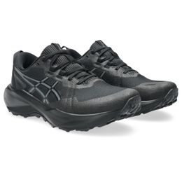 Trailrunningschuh asics "GEL-VENTURE 11", Damen, Gr. 42, schwarz, carrier grau, Synthetik, Schuhe Trailrunningschuh, mit profiliertem Gummi-Laufsohlenprofil, mit AMPLIFOAM PLUS D&auml;mpfung