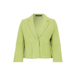 Jackenblazer Betty Barclay "Blazer-Jacke mit Reverskragen", Damen, Gr. 38, gr&uuml;n (fresh moss), Obermaterial: 60% Viskose CV. 40% Wolle WO., Blazer Jackenblazer