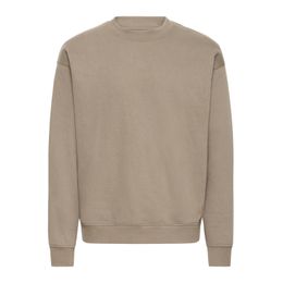!Solid Longpullover SOLID "Sweatshirtpullover SDLenz", Herren, Gr. L, gr&uuml;n (bungee cord), Obermaterial: 60% Baumwolle CO. 40% Polyester PES., Sweatshirts Longpullover
