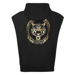 Plein Sport Herren Sweatshirt "Hoodie", schwarz, Gr. L, Obermaterial: 88% Baumwolle, 12% Polyester, Sweatshirts