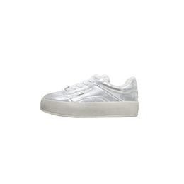 Buffalo Sneaker 'Cajo' Damen Gr&ouml;&szlig;e 40 silber / wei&szlig;