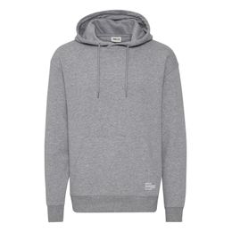 !Solid Longpullover SOLID "Sweatshirtkapuzenpul SDLenz", Herren, Gr. L, grau (light grau melange), Obermaterial: 60% Baumwolle CO. 40% Polyester PES., Sweatshirts Longpullover