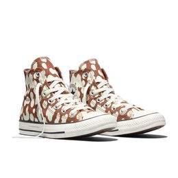Sneaker Converse "CHUCK TAYLOR ALL STAR COW PRINT", Damen, Gr. 41, unearthed, egret, unearthed, Textil, Schuhe Sneaker