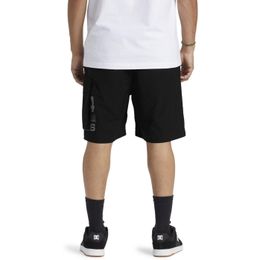 Cargoshorts DC Shoes "Static 94 19.5", Herren, Gr. M, schwarz, Obermaterial:100% Microfaser;, Hosen Cargoshorts