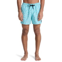 Boardshorts Quiksilver "Everyday Printed Volley 15", Herren, Gr. M, aqua ocean mayhem, Obermaterial: 100% Microfaser;, Hosen Boardshorts