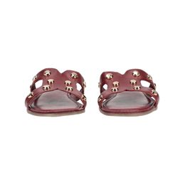 Gioseppo Damen Riemchensandale "Gioseppo Sandalen Leder", Gr. 36, rot, Leder, Schuhe