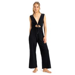 Overall Roxy "Sintra Moonlight", Damen, Gr. M, US-Gr&ouml;&szlig;en, grau (anthrazit), Obermaterial: 100% Walkfrottier;, Overalls Overall