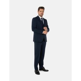 Thomas Goodwin Herren Anzug "Anzug", blau, Gr. 44, unifarben, 54% Wolle, 43% Polyester, 3% Elasthan, Anz&uuml;ge, im Modern-Fit, 44025